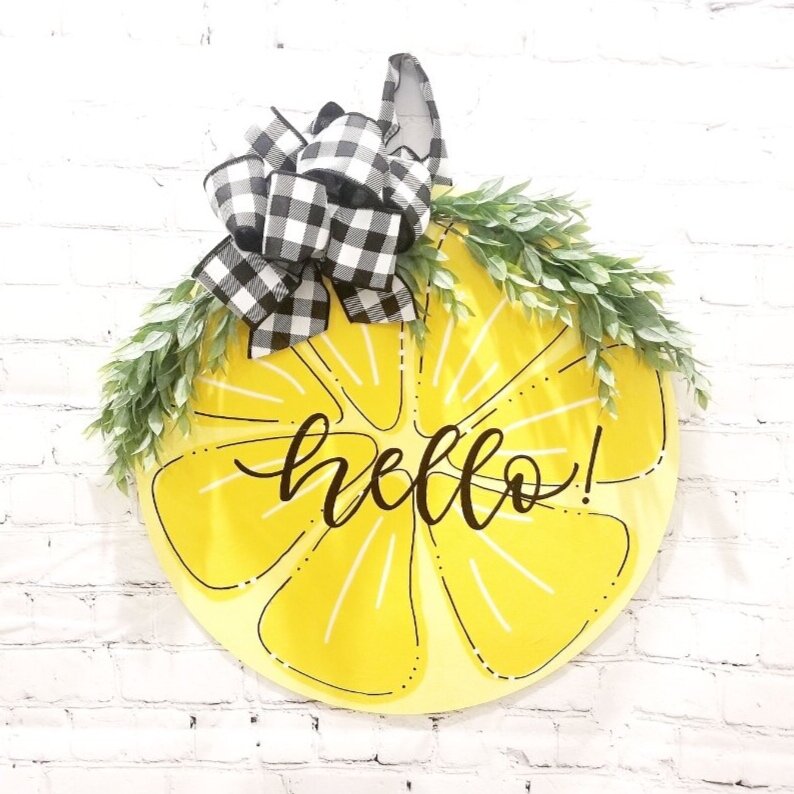 Fruit Door Hanger – Lavender and Lemonade Design Co.